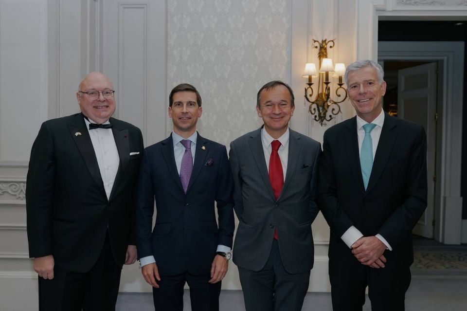 Mr. Georges Faber, the Ambassador of the Grand Duchy of Luxembourg to ...