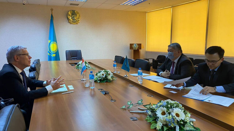 Mr. Georges Faber, the Ambassador of the Grand Duchy of Luxembourg to ...